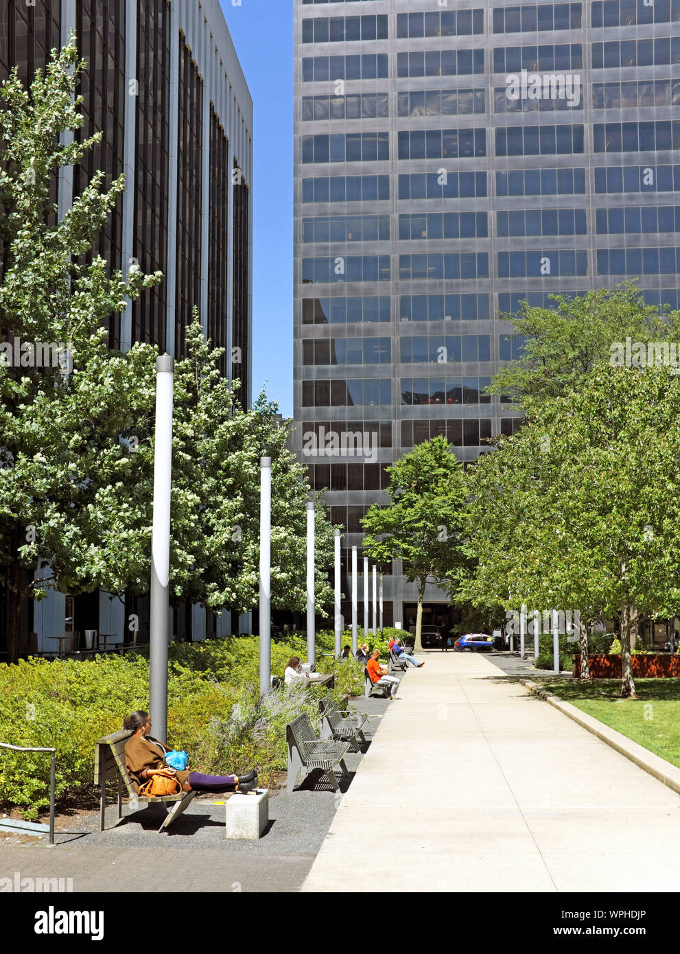 Ralph j perk plaza at chester commons hi-res stock photography and ...