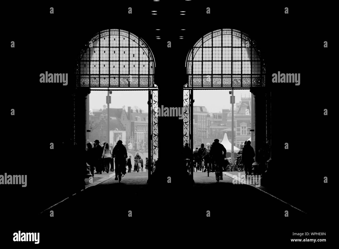 Seen through archway hi-res stock photography and images - Alamy