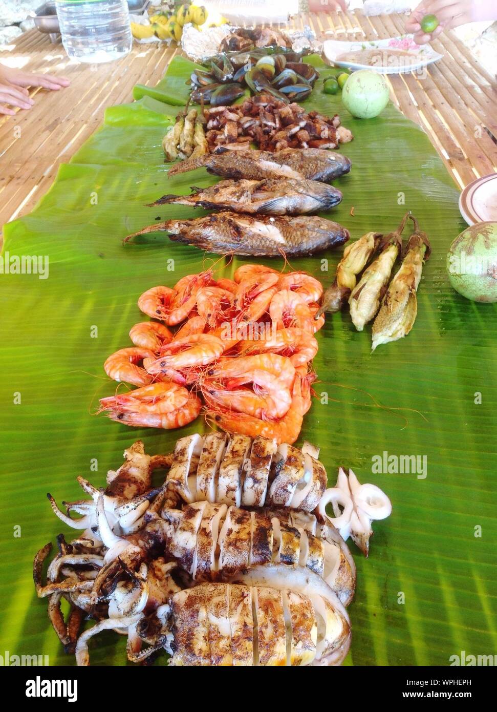 Assorted fish and seafood hi-res stock photography and images - Alamy