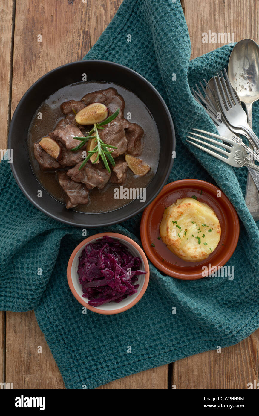 Moroccan fig stew Stock Photo - Alamy
