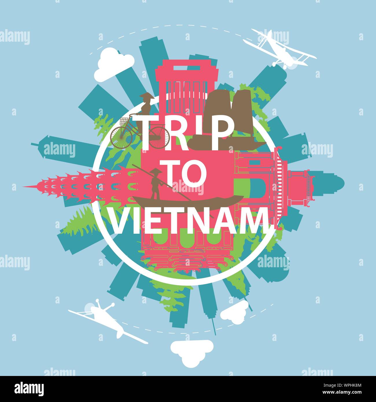 Vietnam monument Stock Vector Images - Alamy