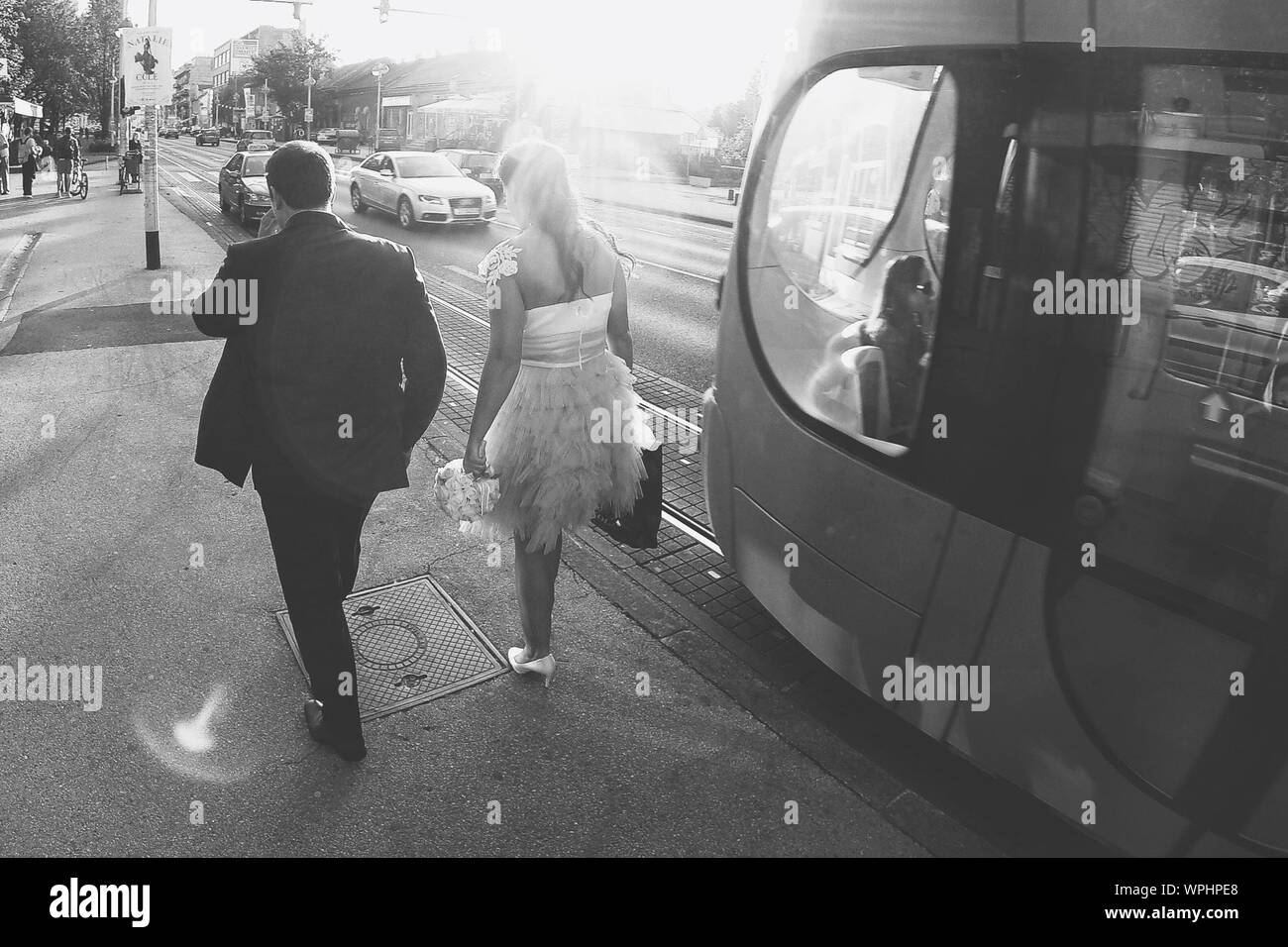 People going to party hi-res stock photography and images - Alamy