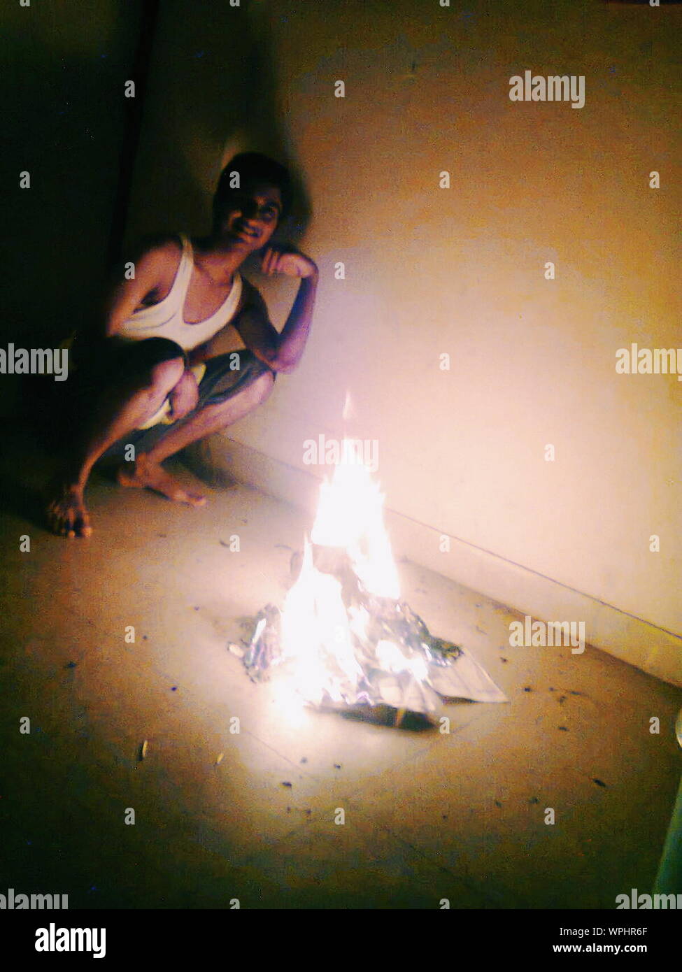 Smiling fire hi-res stock photography and images - Alamy