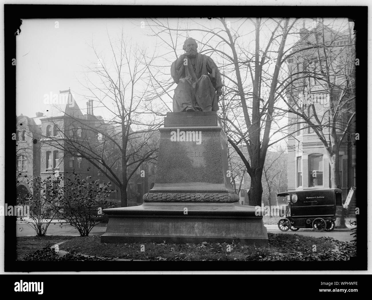 LONGFELLOW, HENRY WADSWORTH. STATUE Stock Photo - Alamy