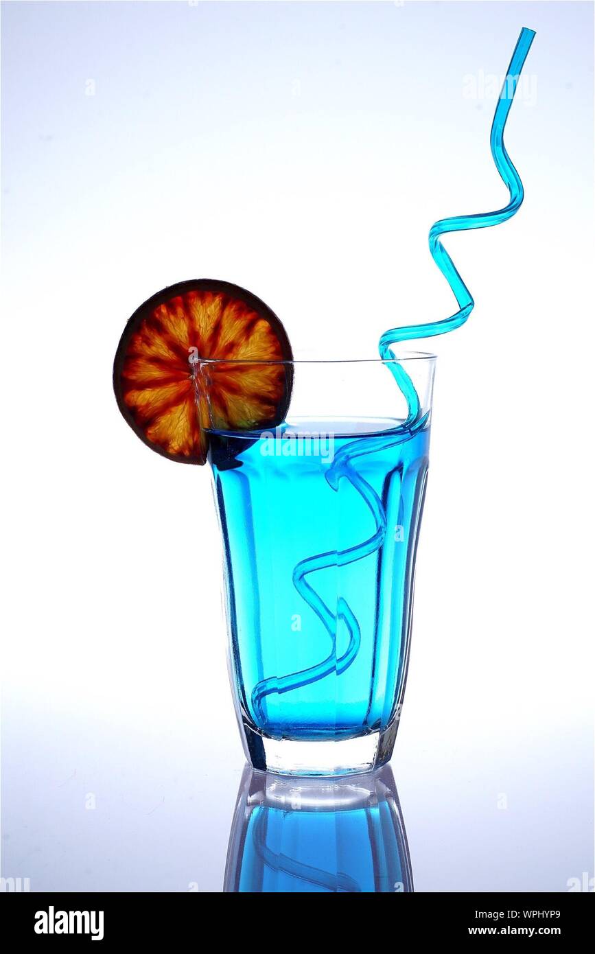 Blue cocktail white hi-res stock photography and images - Alamy