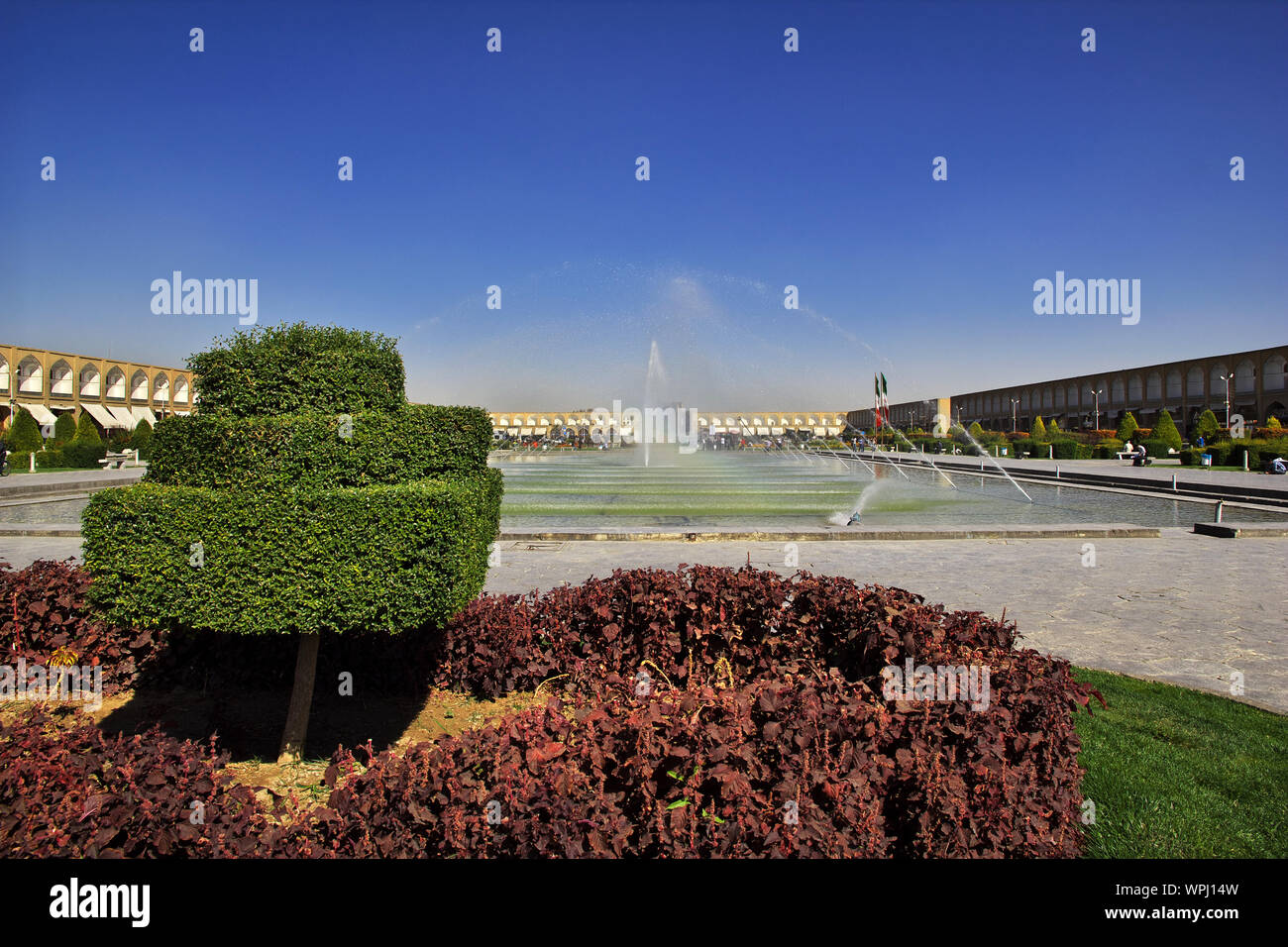 Isfahan / Iran - 03 Oct 2012: Naqsh-e Jahan Square in Isfahan, Iran ...