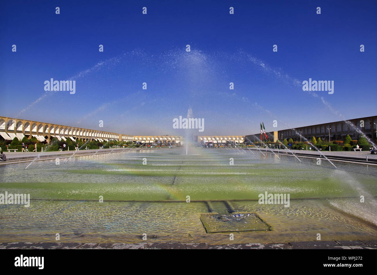 Isfahan / Iran - 03 Oct 2012: Naqsh-e Jahan Square in Isfahan, Iran ...