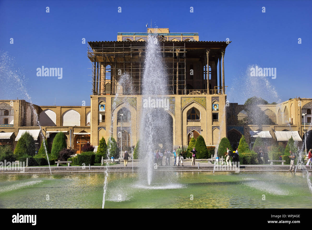 Isfahan / Iran - 03 Oct 2012: Naqsh-e Jahan Square in Isfahan, Iran ...