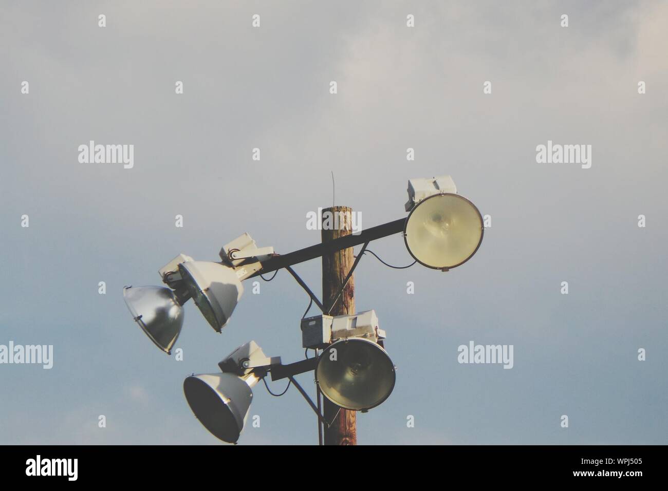 Old light pole hi-res stock photography and images - Alamy
