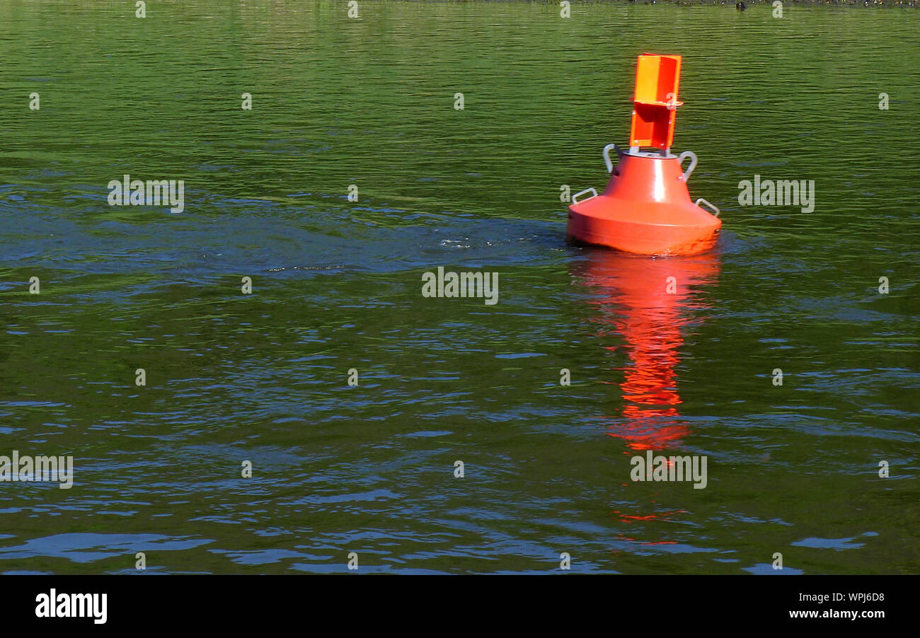 Buoy floating in river hi-res stock photography and images - Alamy
