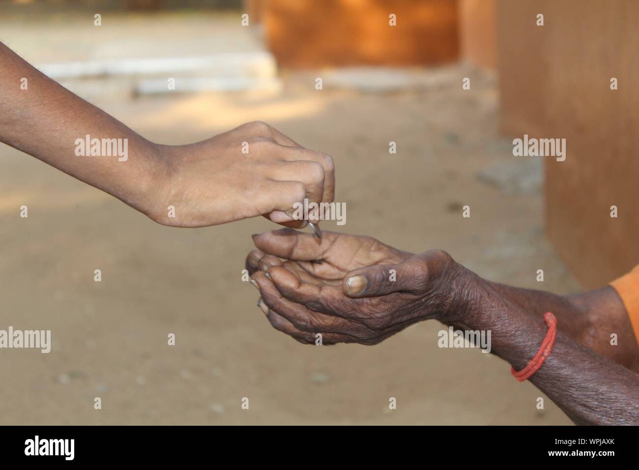 Beggar Hand High Resolution Stock Photography and Images - Alamy
