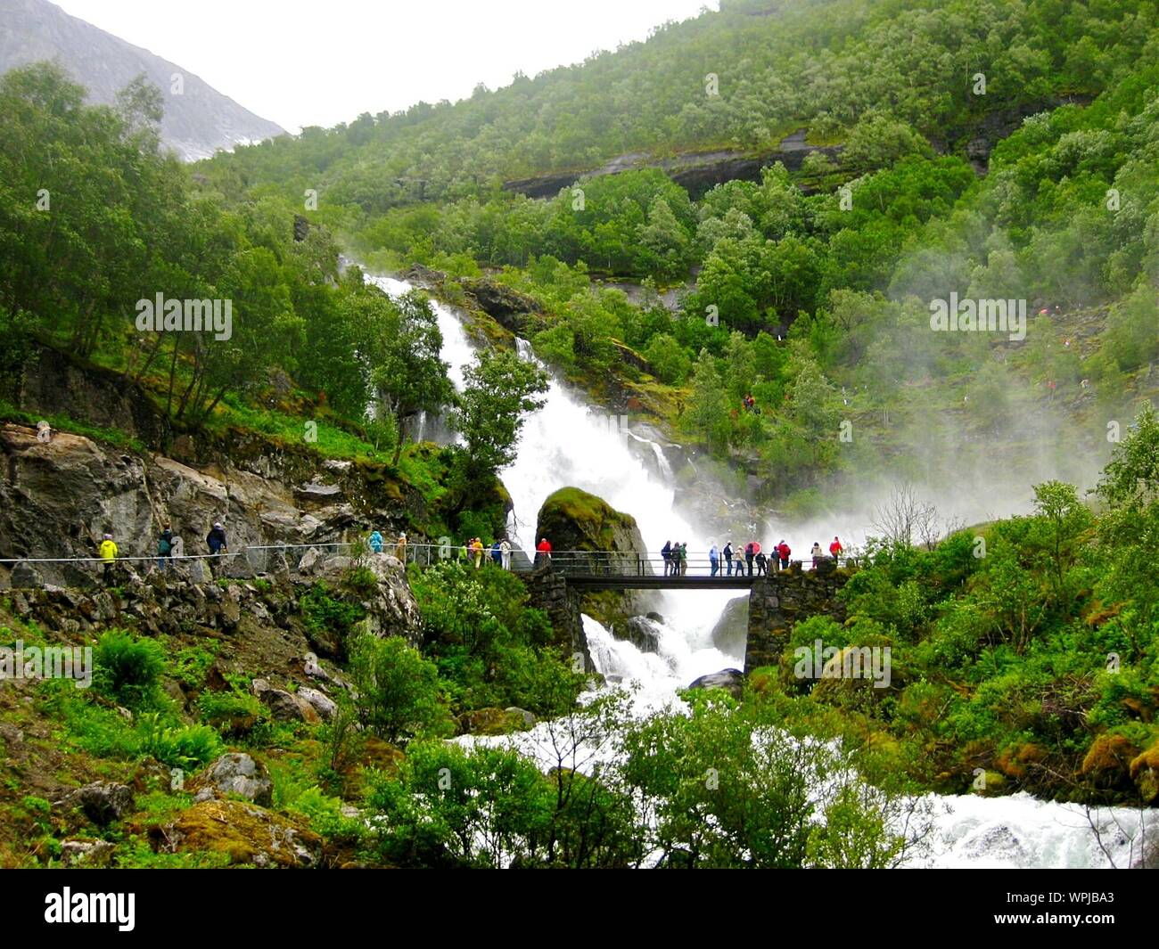 River leading to waterfall hi-res stock photography and images - Alamy