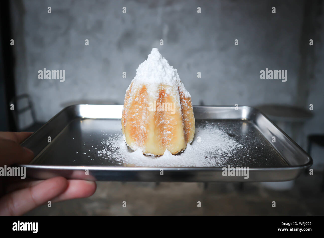 pandoro ,pandoro cake or Italian cake for serve Stock Photo - Alamy