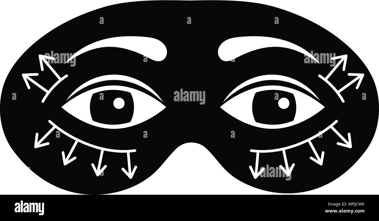 Modern face lifting icon, simple style Stock Vector Image & Art - Alamy