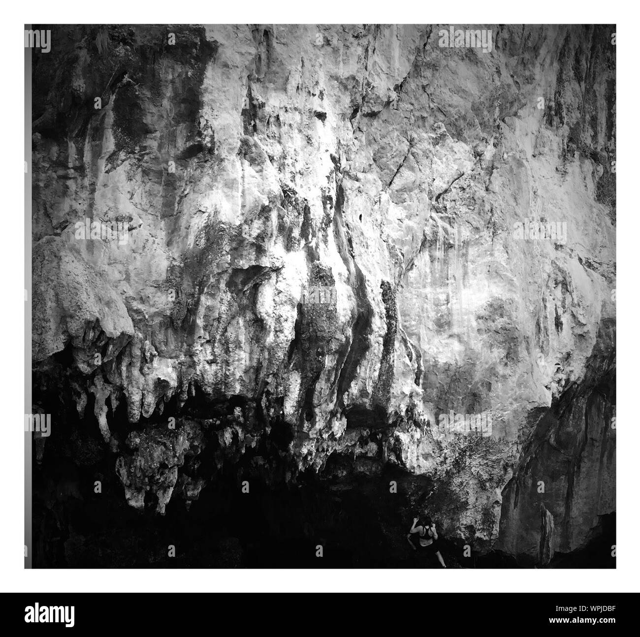 Rock formation and cave Cut Out Stock Images & Pictures - Alamy