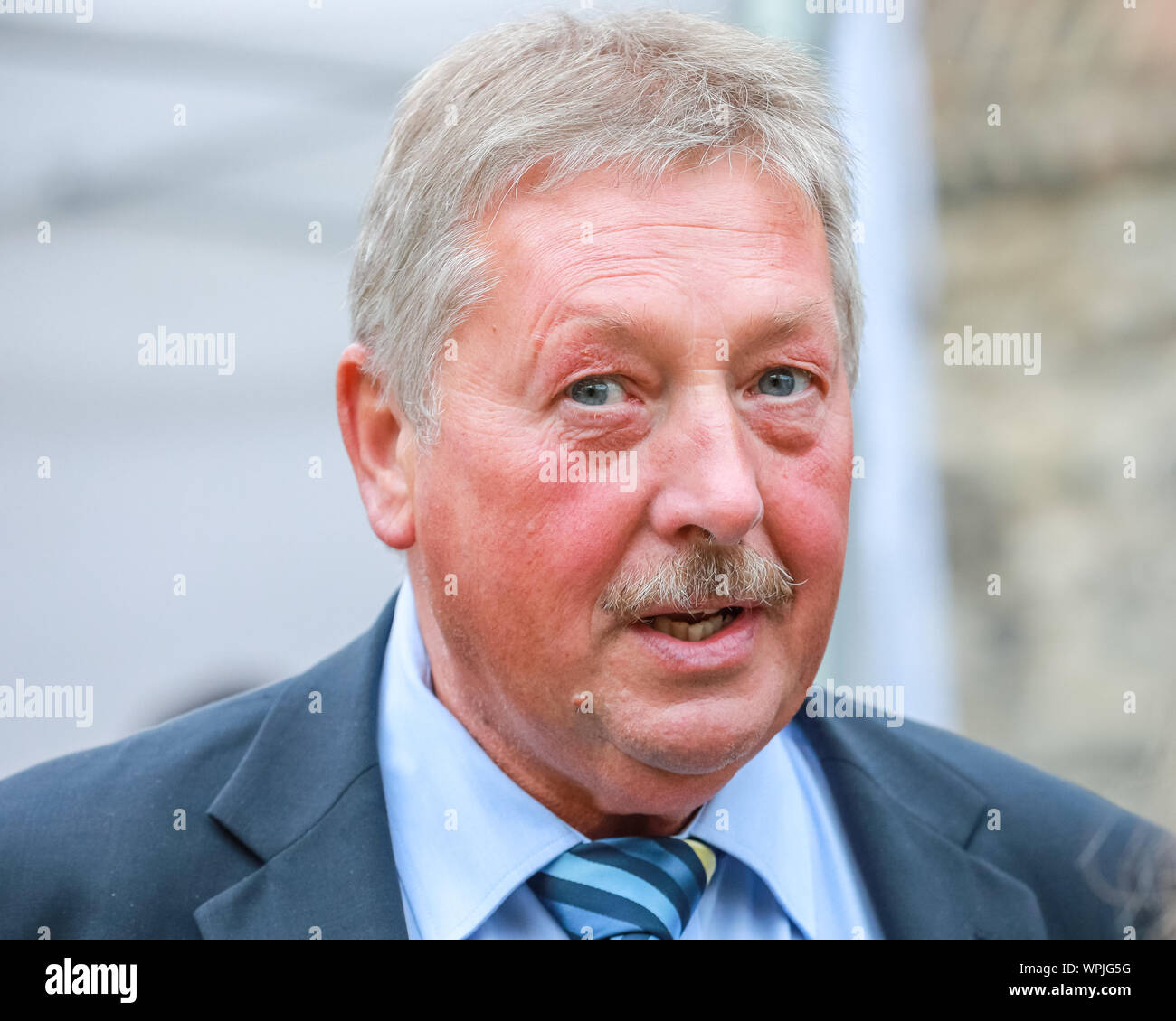 Westminster, London, 09th Sep 2019. Sammy Wilson, DUP MP for East ...