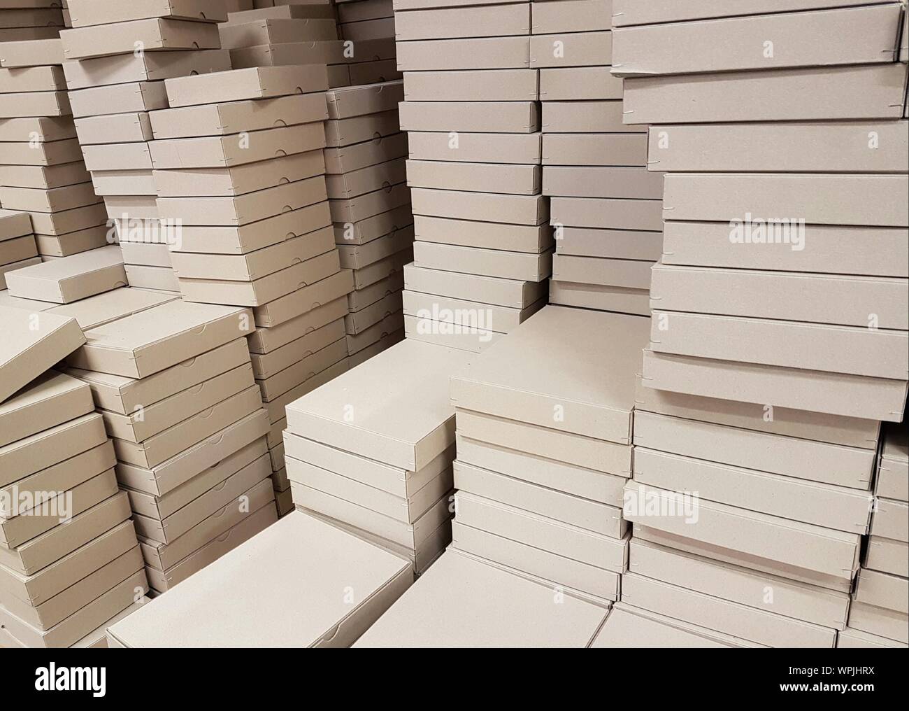 Stack of boxes hi-res stock photography and images - Alamy