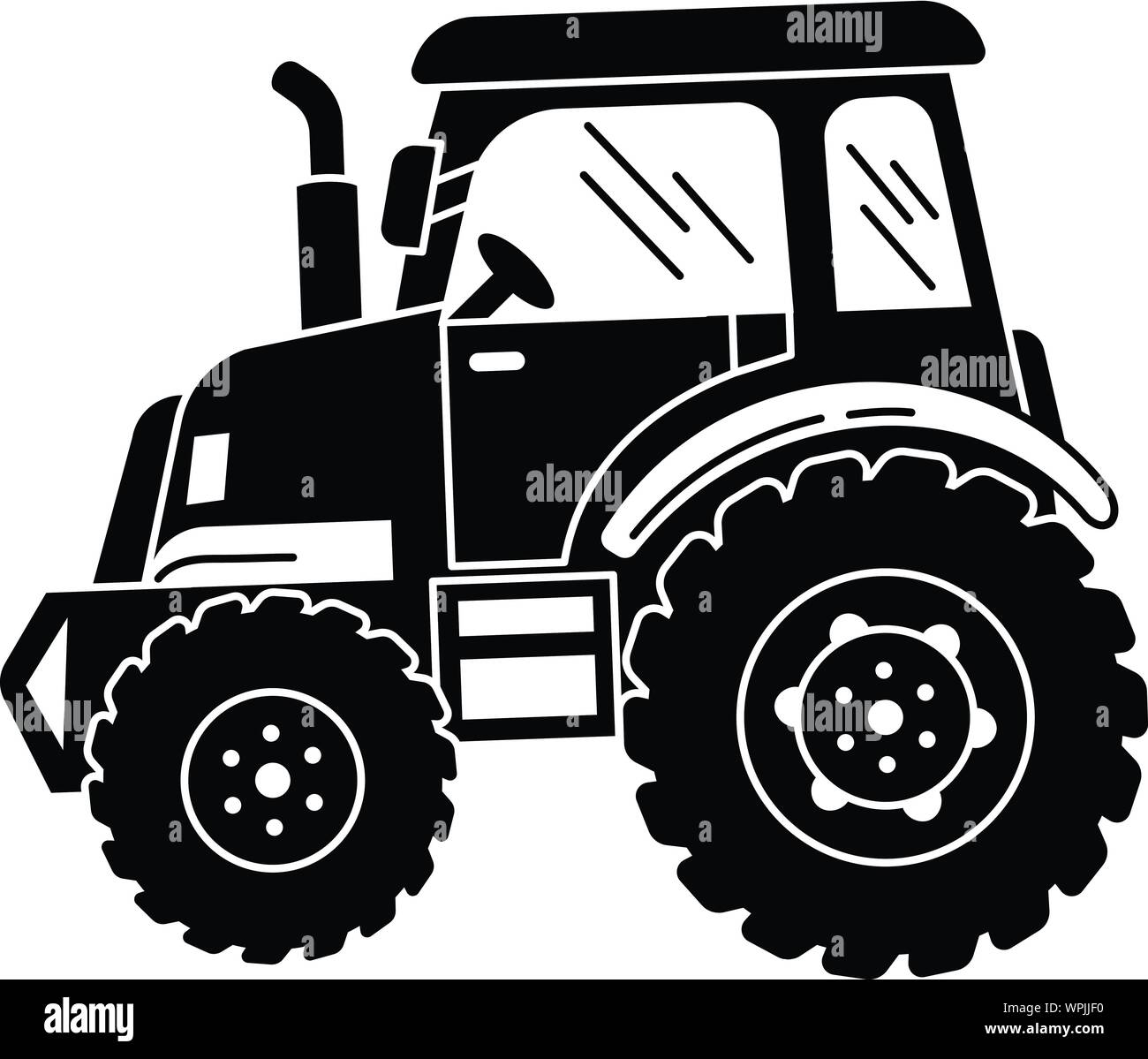 Farm Tractor Icon