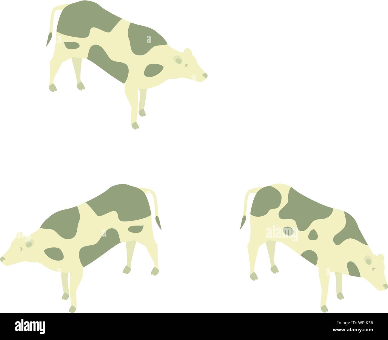 Country cows milk in Stock Vector Images - Alamy