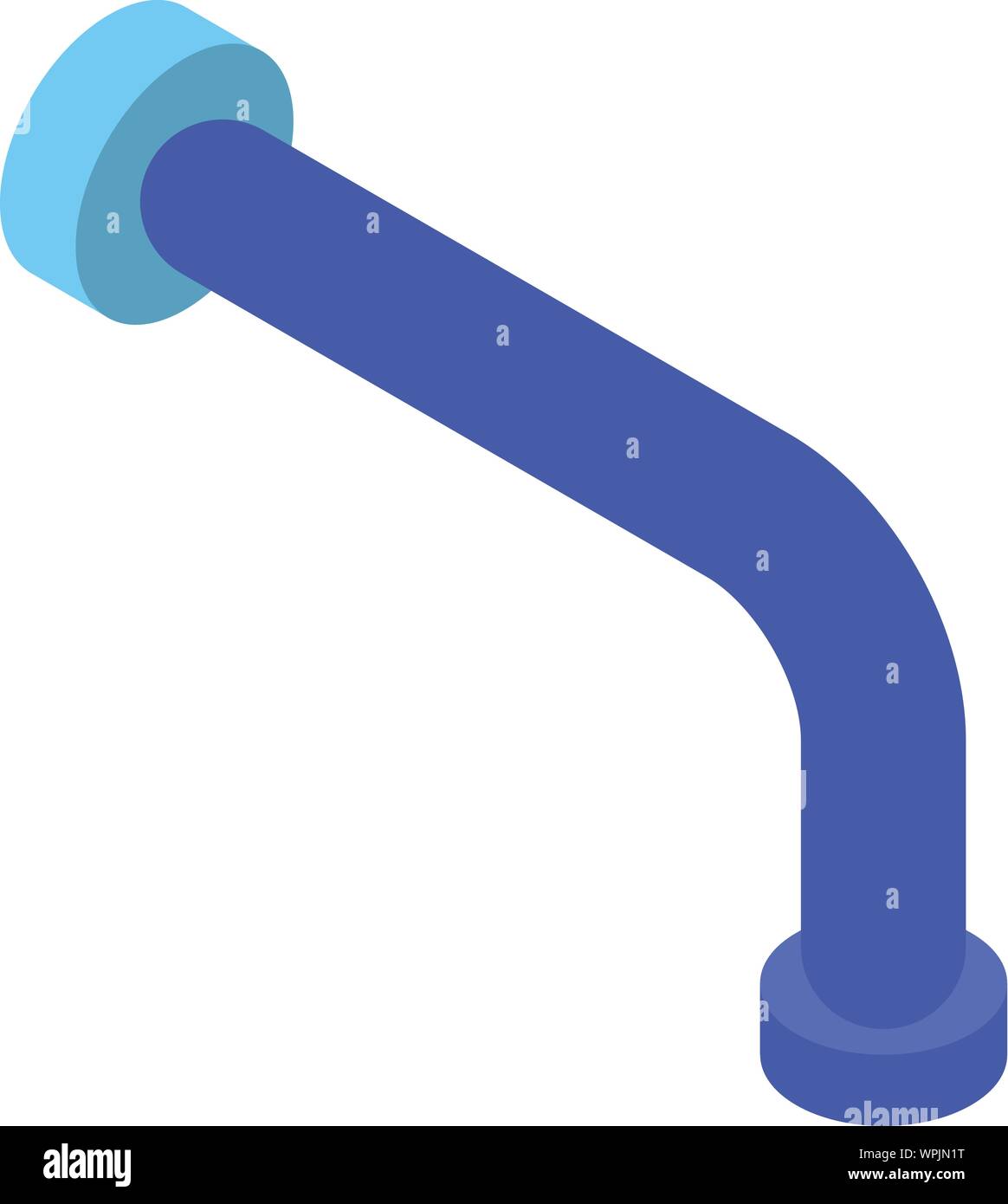 Metal pipe icon, isometric style Stock Vector Image & Art - Alamy