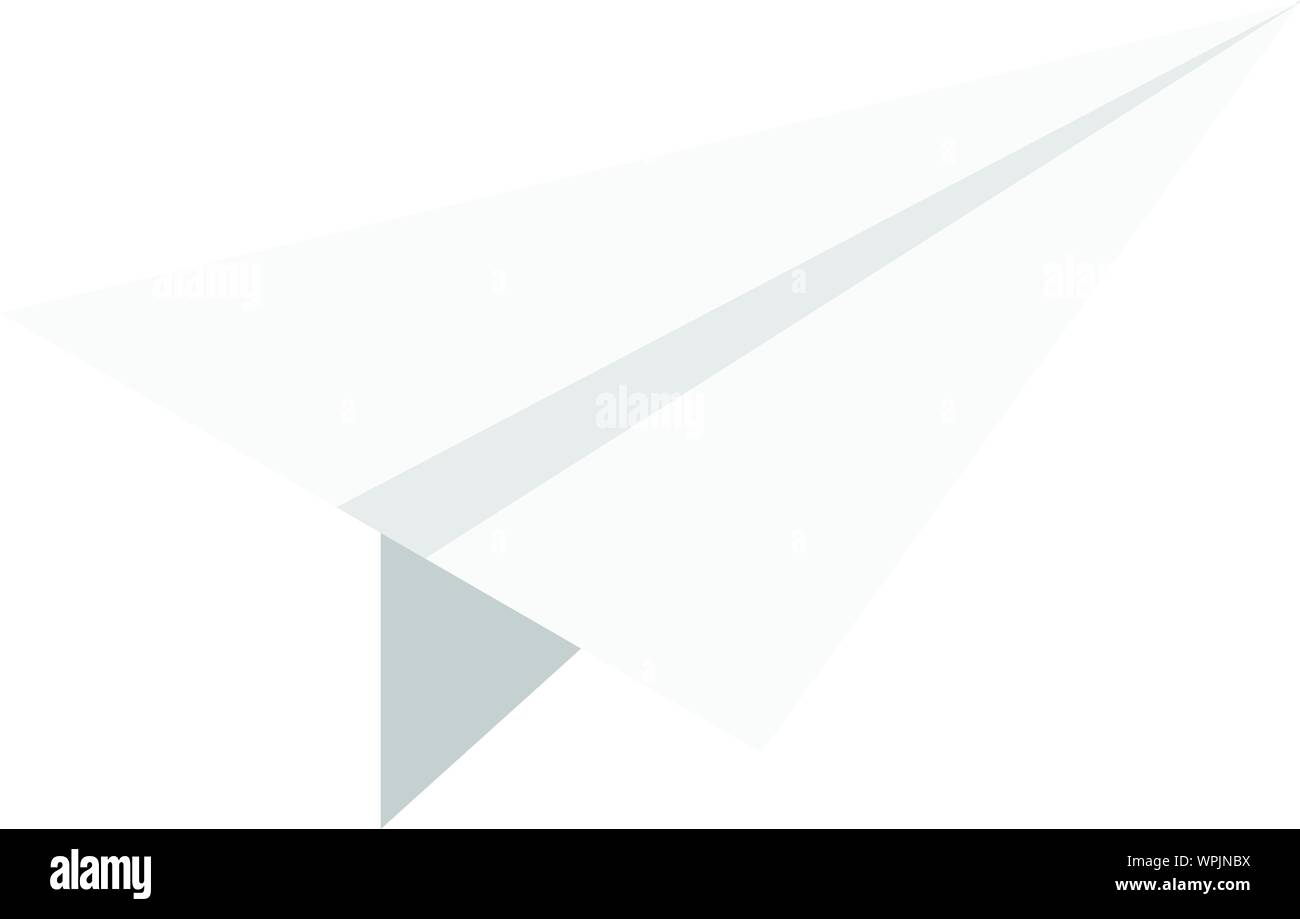 Paper airplane icon, isometric style Stock Vector Image & Art - Alamy