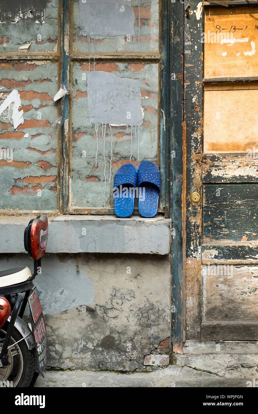 Old slipper hi-res stock photography and images - Alamy