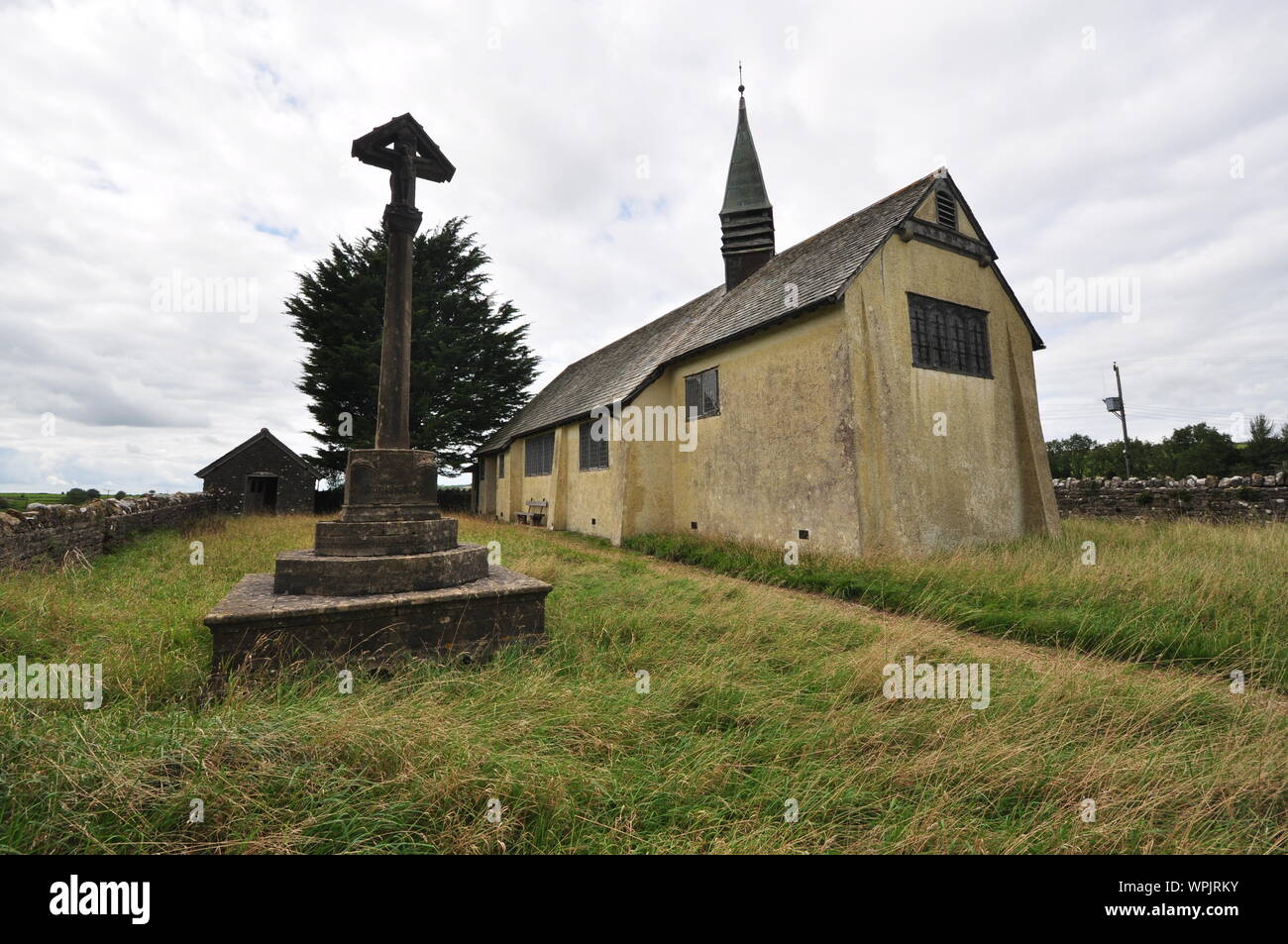 Church of St Hugh, Charterhouse, Mendip, Somerset, England UK Stock ...
