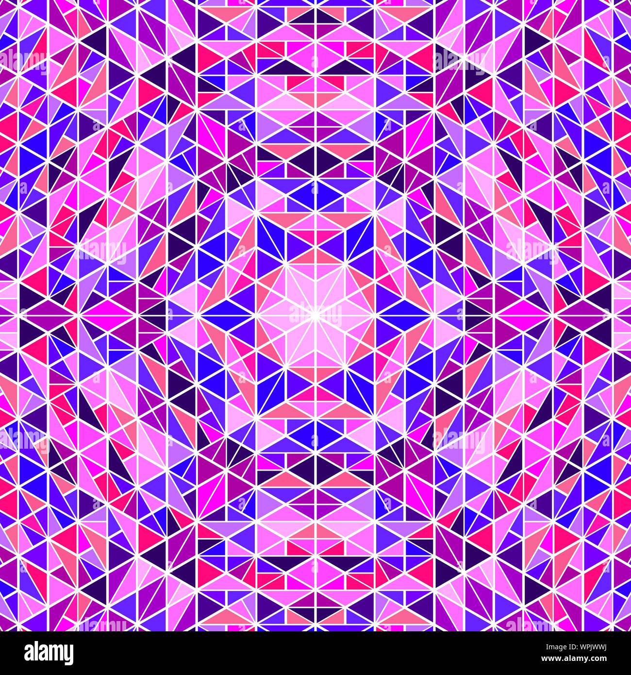 Geometrical Dynamic Abstract Tile Triangle Mosaic Pattern Background