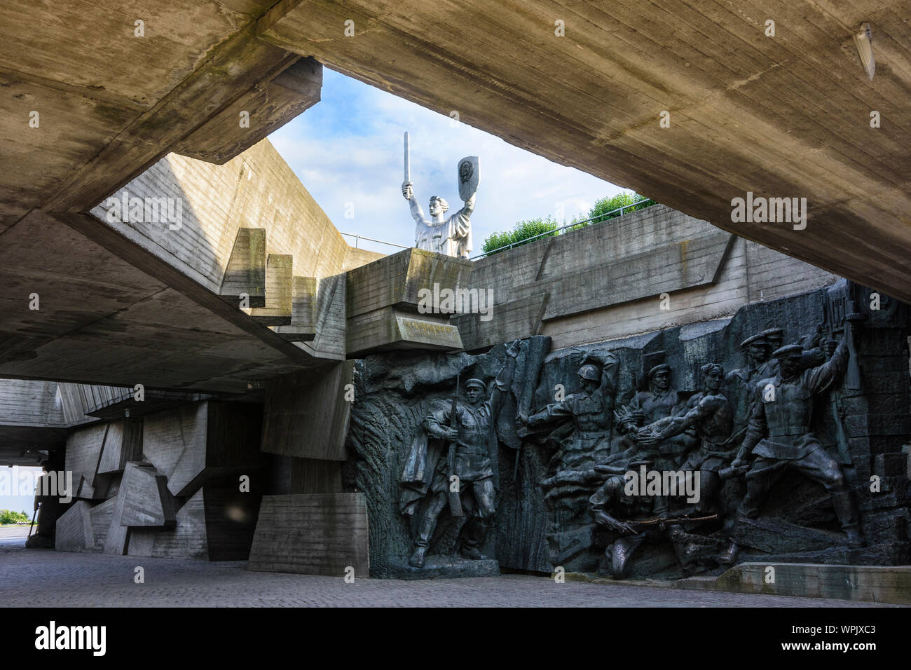 Kiev, Kyiv: Rodina Mat (Motherland Monument), Soviet realist sculptures ...