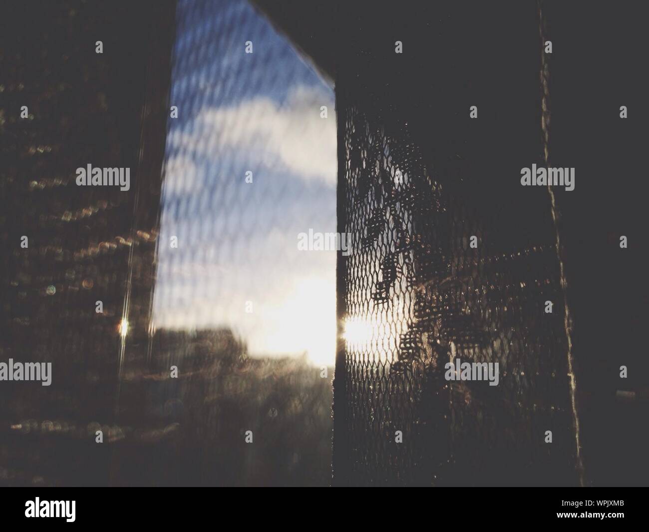 Close-up Of Blurred Window Stock Photo - Alamy