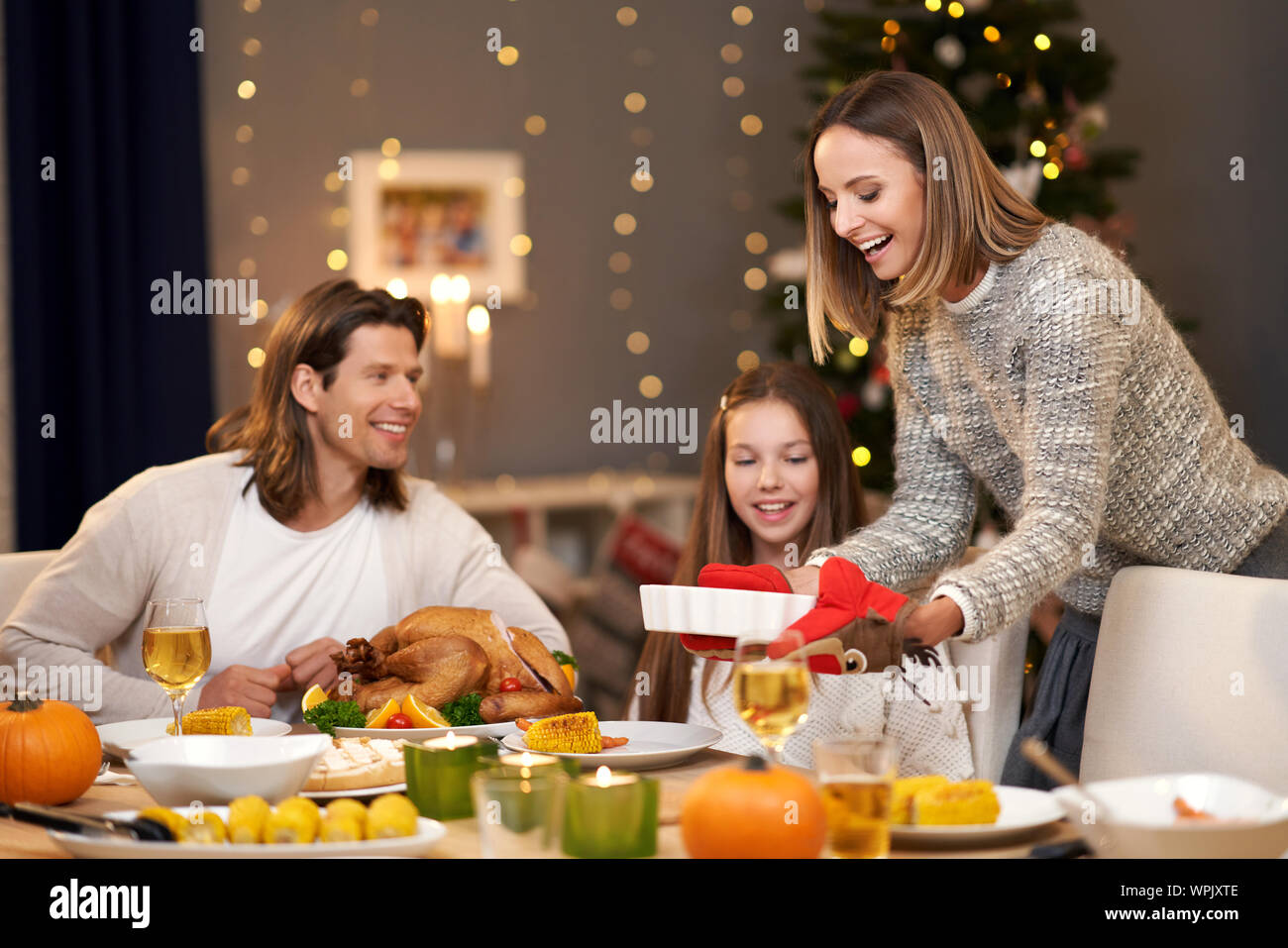 Father christmas turkey hi-res stock photography and images - Alamy