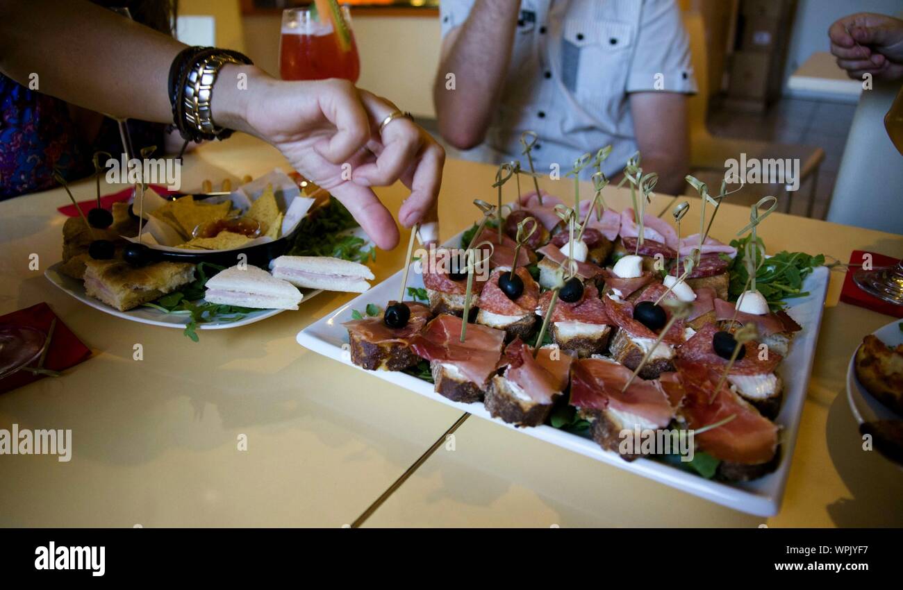 Human Appetizers High Resolution Stock Photography and Images - Alamy