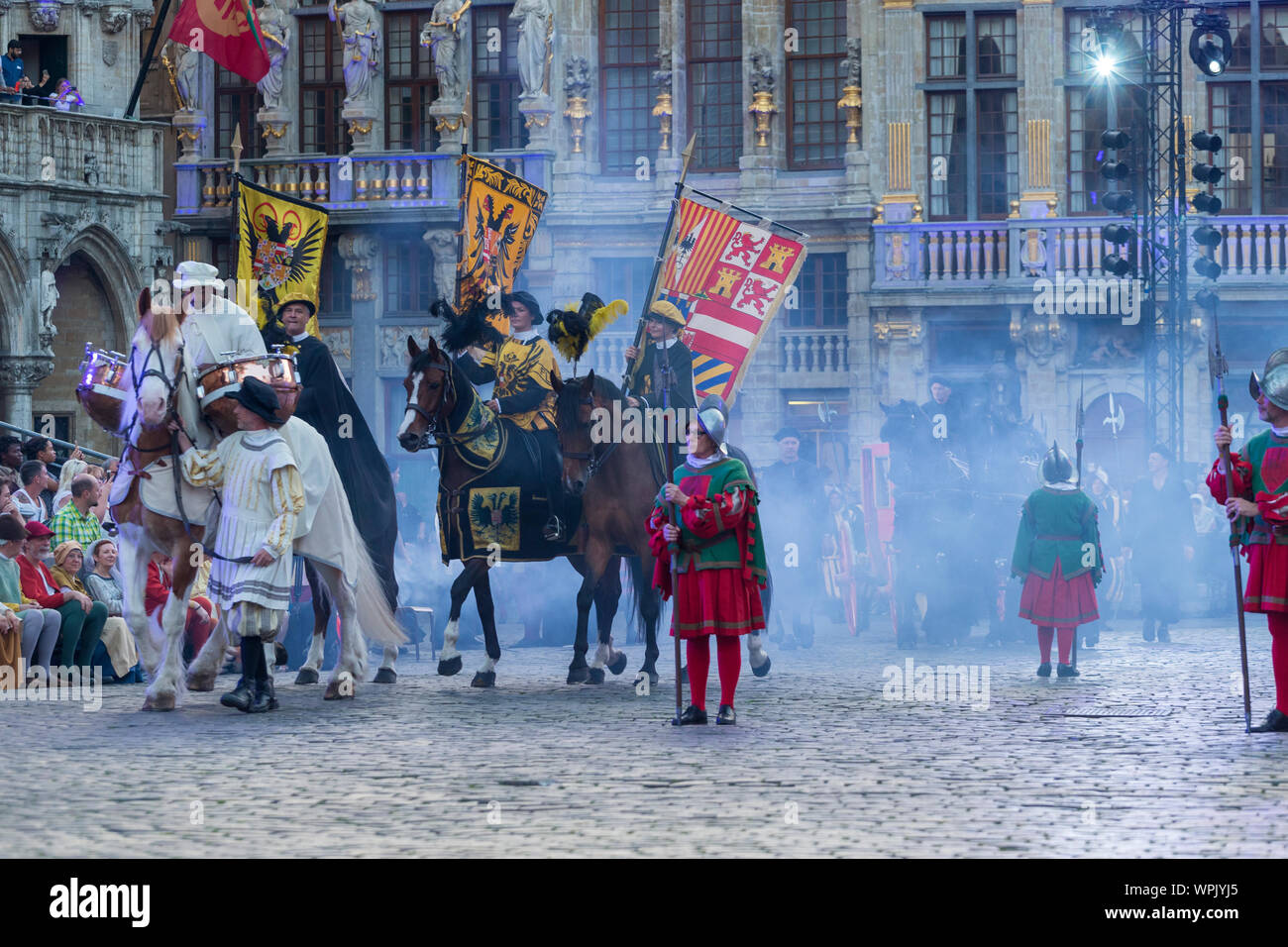 Ommegang Brussels Charles Quint history tradition parade procession ...