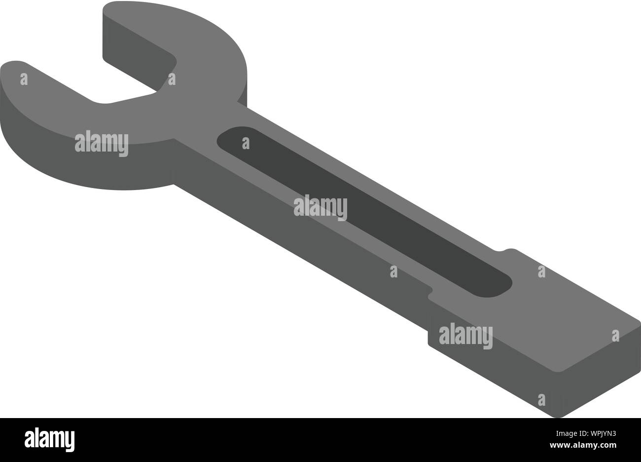 Cartoon adjustable wrench Black and White Stock Photos & Images - Alamy