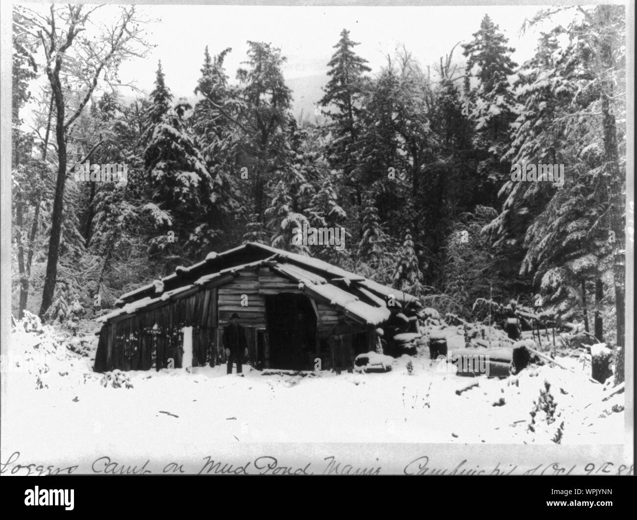 Loggers camp hi-res stock photography and images - Alamy