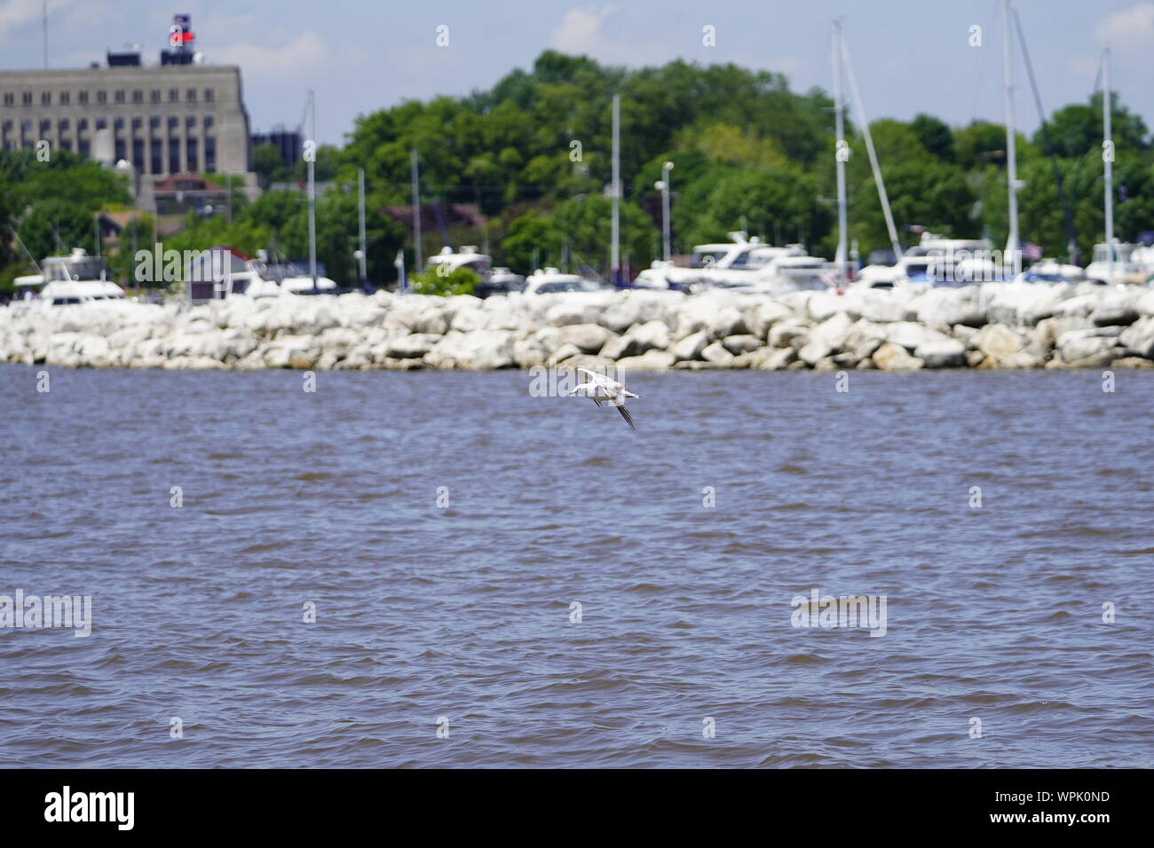 lake, lighthouse, morning, sheboygan, sunrise, wisconsin, blue harbor ...