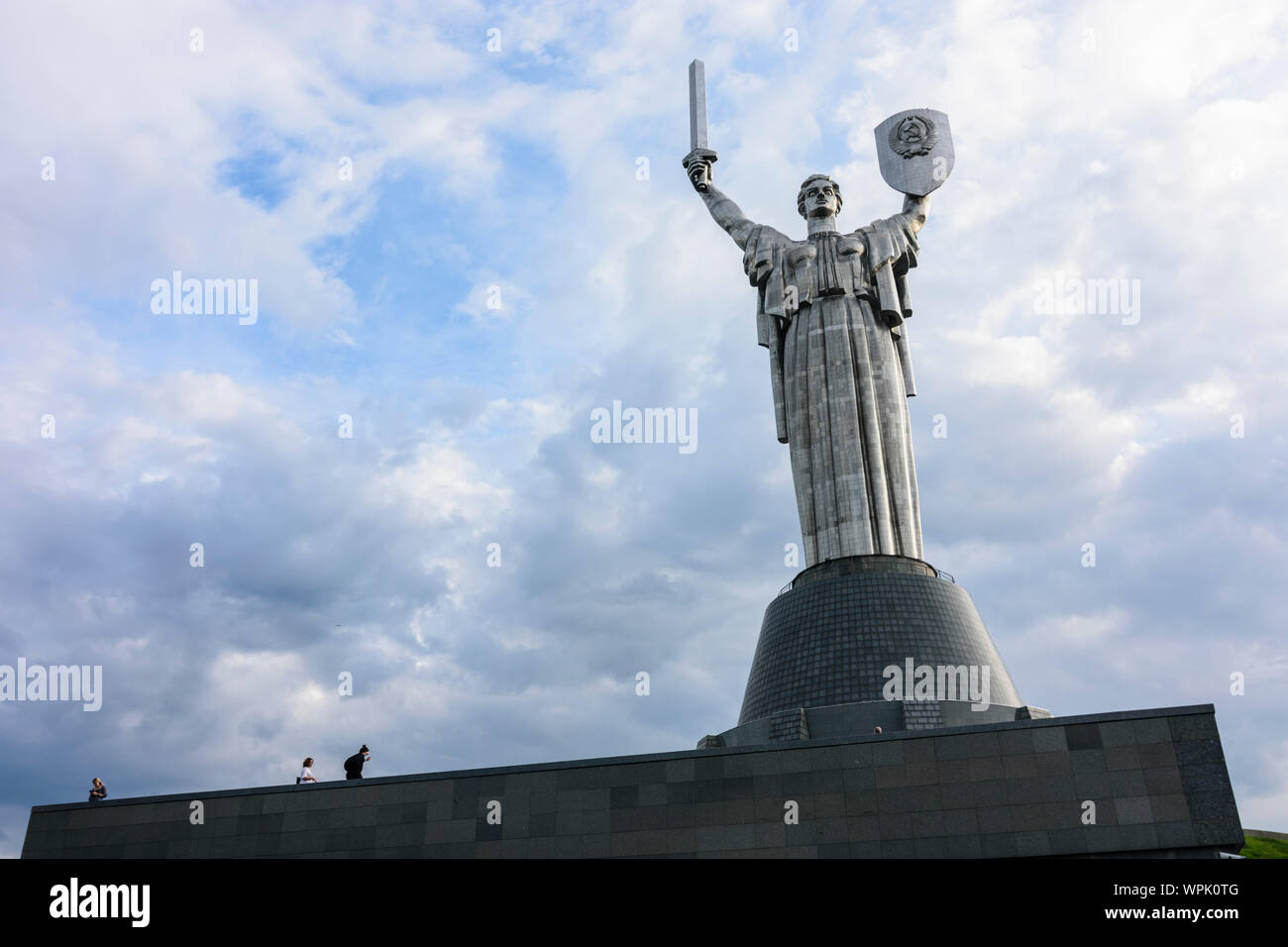 Kiev, Kyiv: Rodina Mat (Motherland Monument) in , Kyiv, Ukraine Stock ...