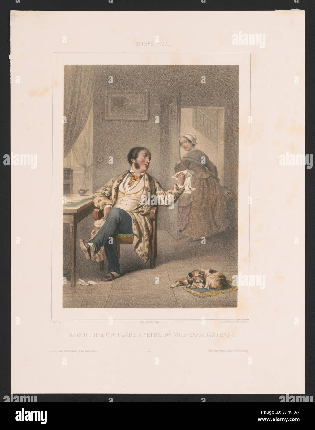 Loisirs pigal. Encore une circulaire a mettre ou vous savez, Catherine ...