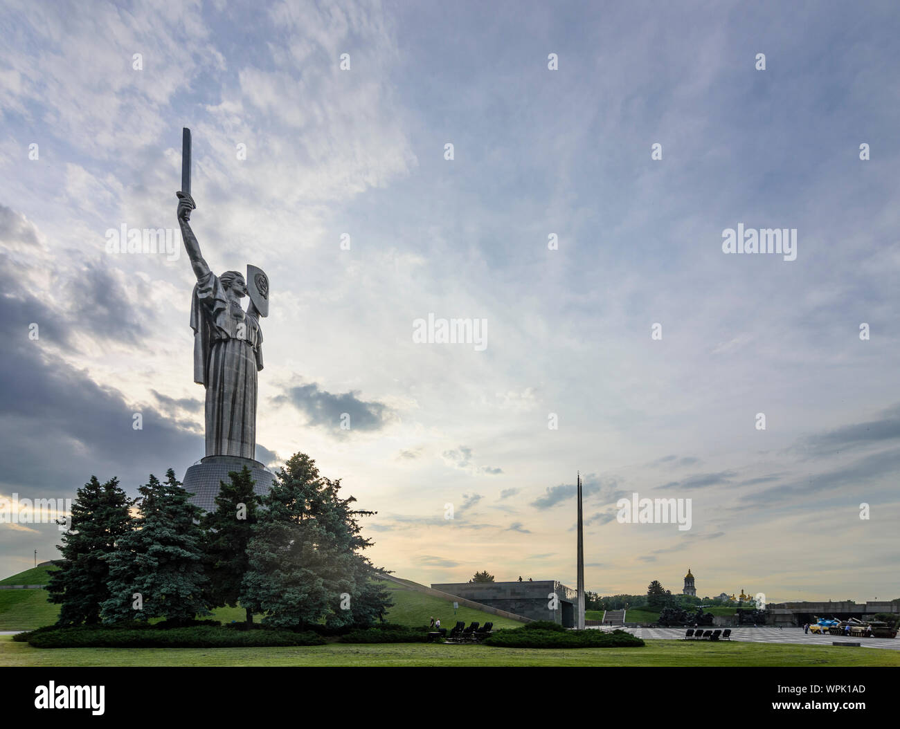 Kiev, Kyiv: Rodina Mat (Motherland Monument) in , Kyiv, Ukraine Stock ...