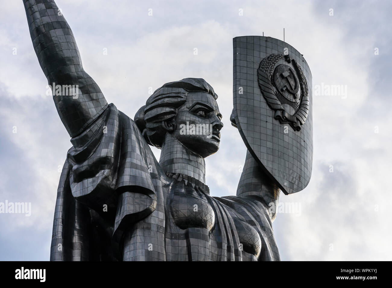 Kiev, Kyiv: Rodina Mat (Motherland Monument) in , Kyiv, Ukraine Stock ...