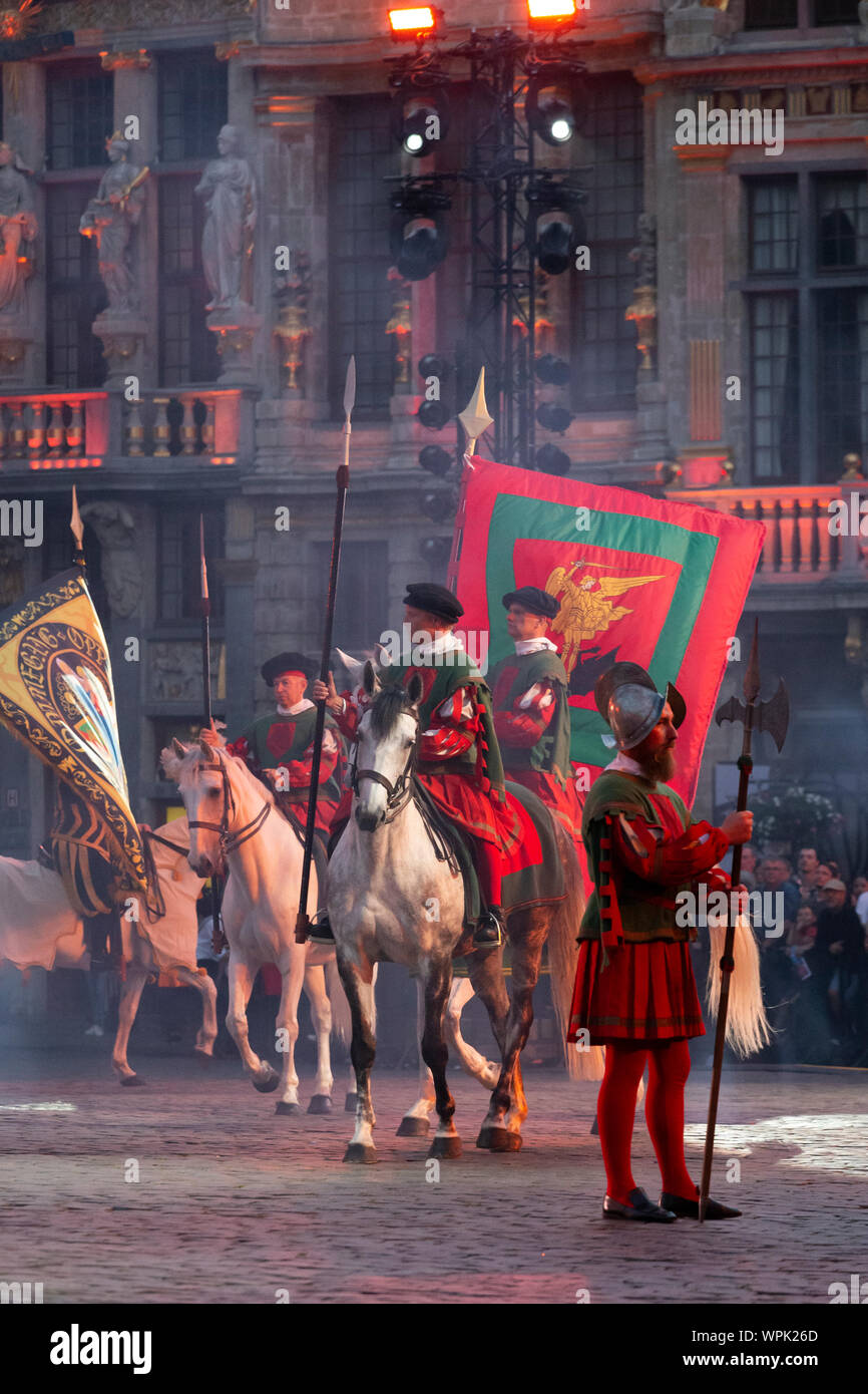 Ommegang Brussels Charles Quint history tradition religious parade ...