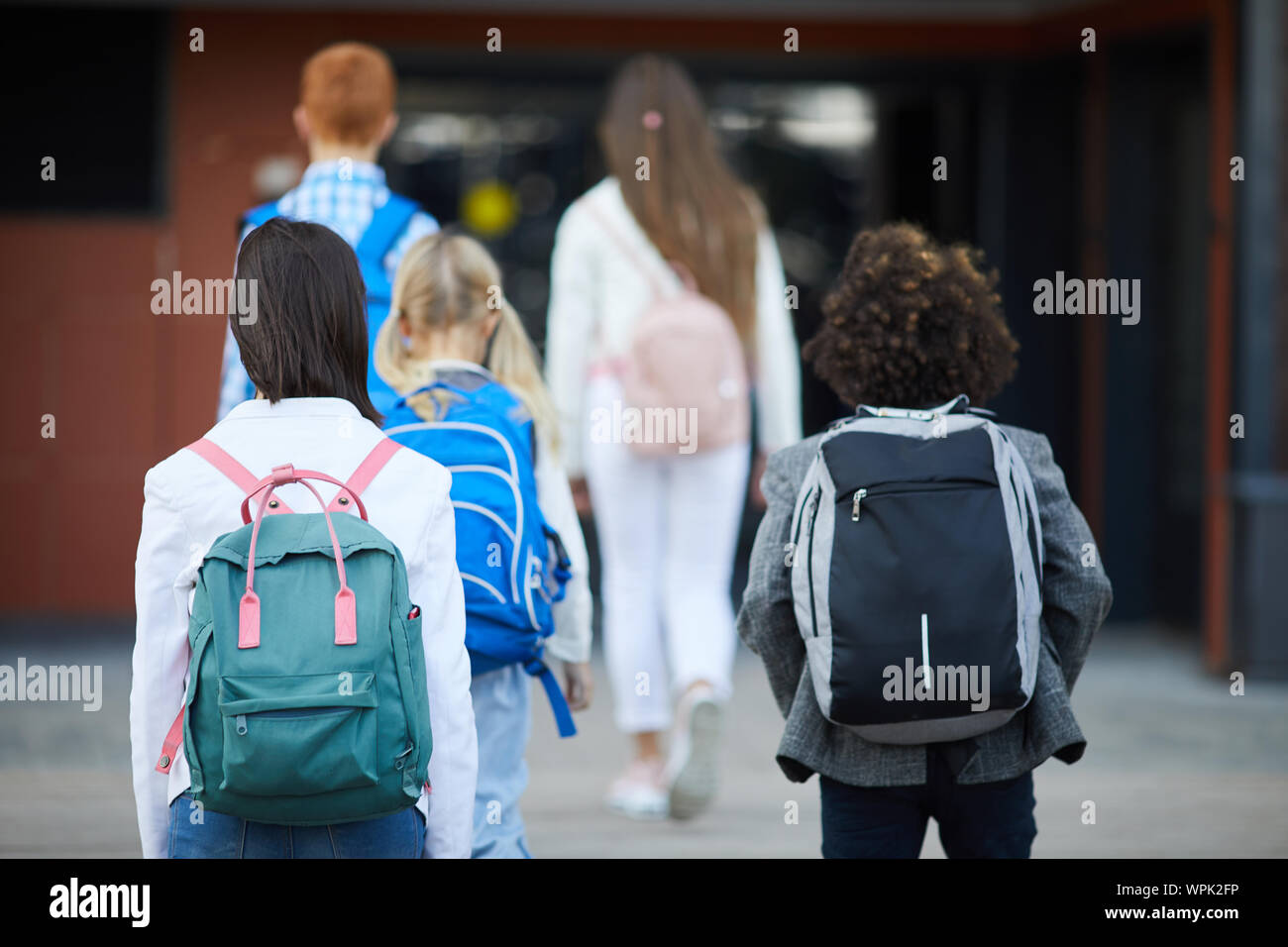Group of boys going to school hi-res stock photography and images - Alamy