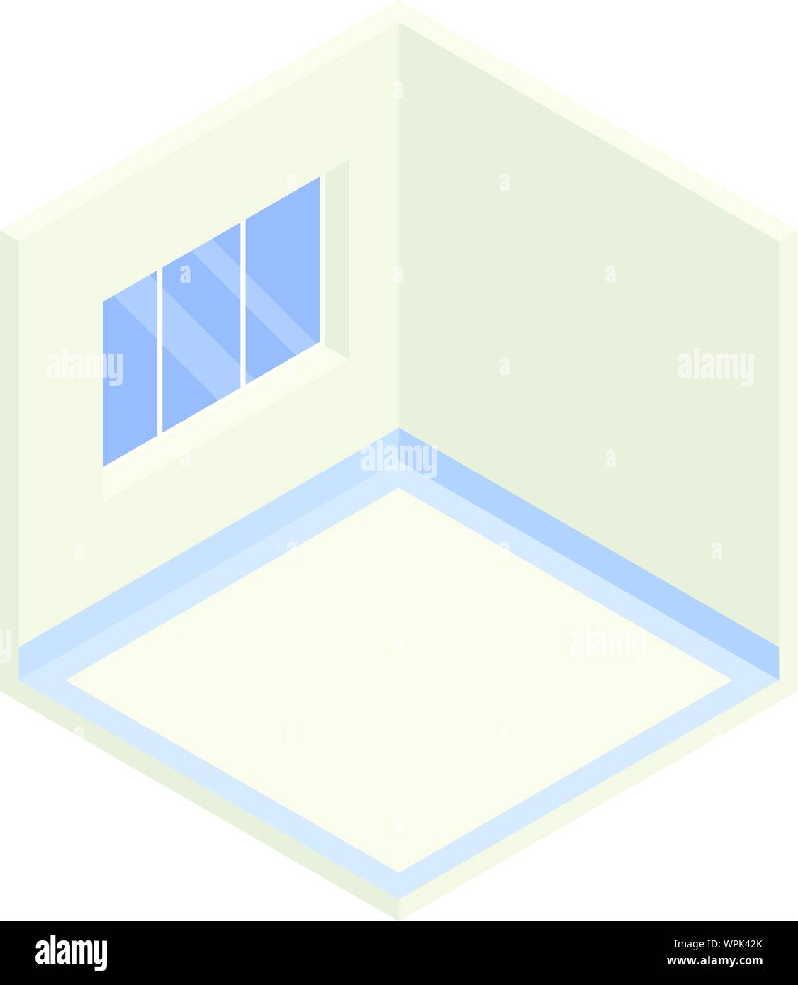 Empty room icon, isometric style Stock Vector Image & Art - Alamy