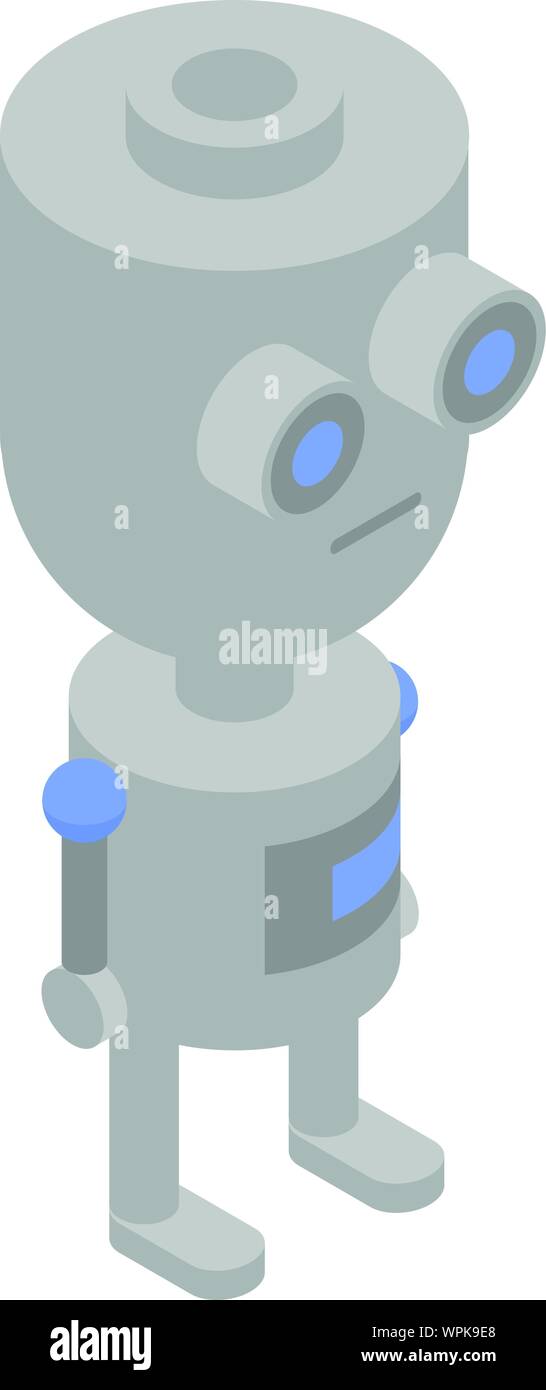 Cute robot cyborg hi Stock Vector Images - Alamy