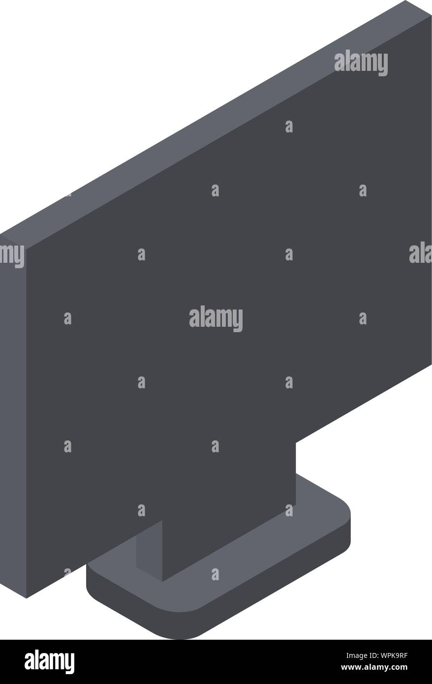 Broken computer monitor icon, isometric style Stock Vector Image & Art ...