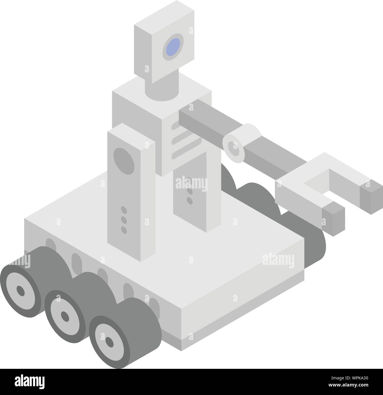 Robot wheel icon, isometric style Stock Vector Image & Art - Alamy