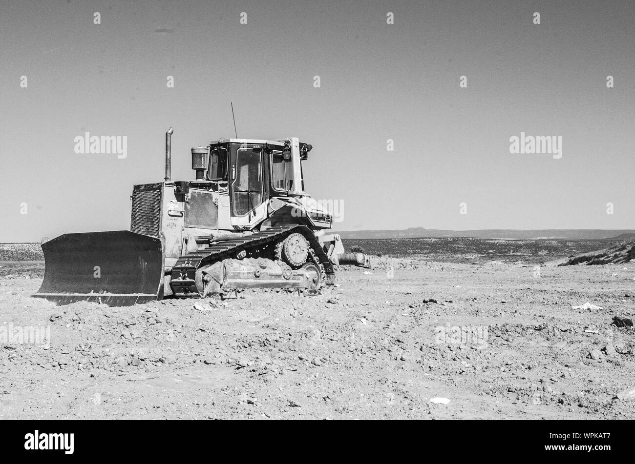 Bulldozer Black and White Stock Photos & Images - Alamy