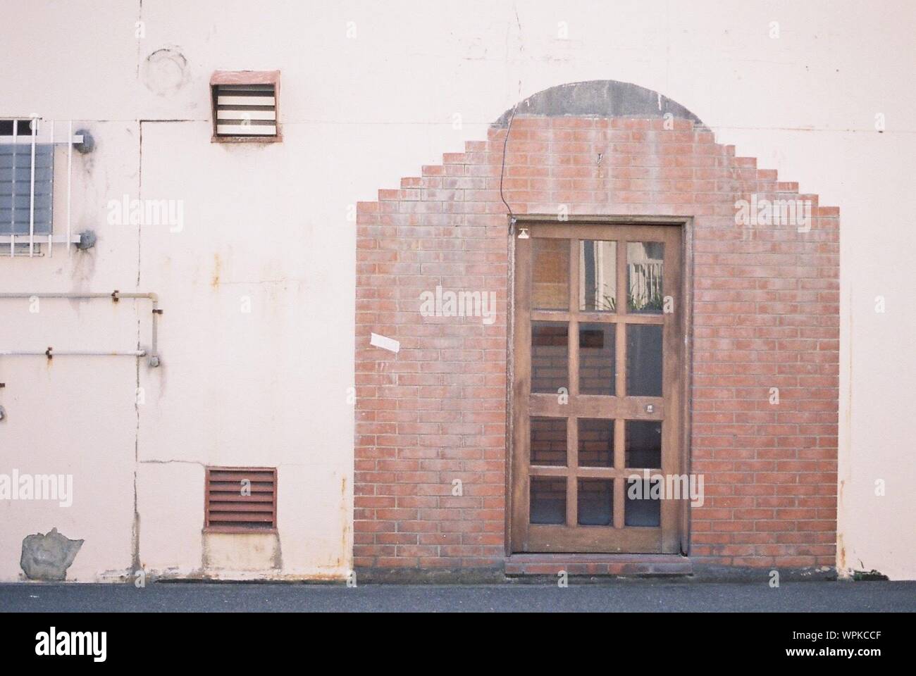 Front Door Of Building Stock Photo - Alamy