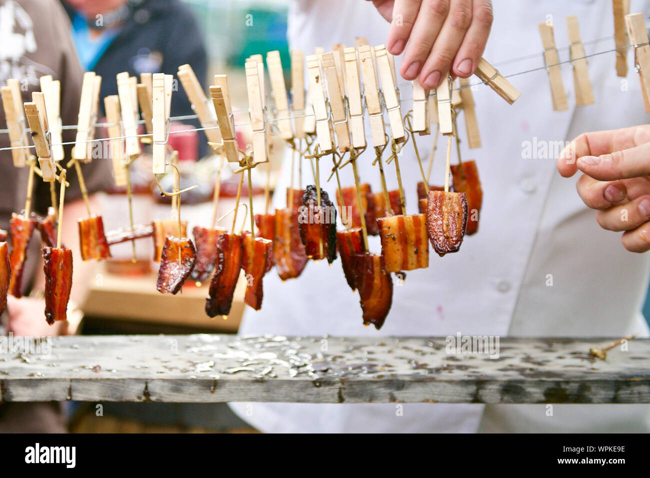 Drying meat hi-res stock photography and images - Alamy