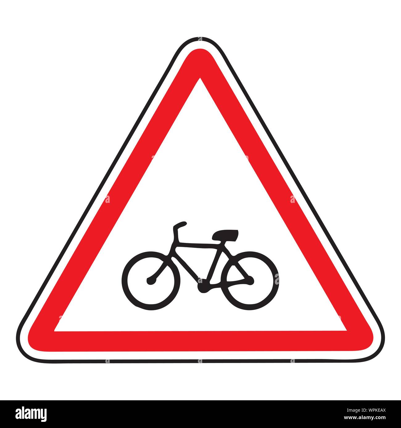 Pedestrian crossing mark Stock Vector Images - Alamy